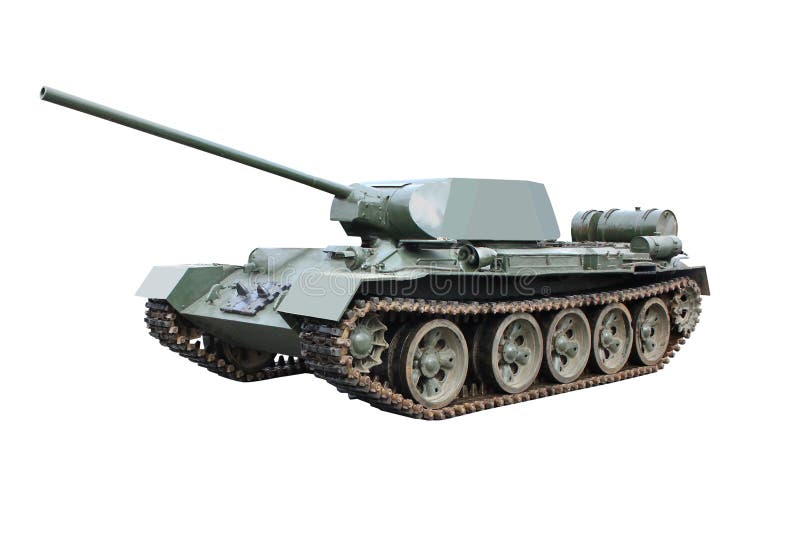 Char de combat d'isolement image stock. Image du profil - 28679753