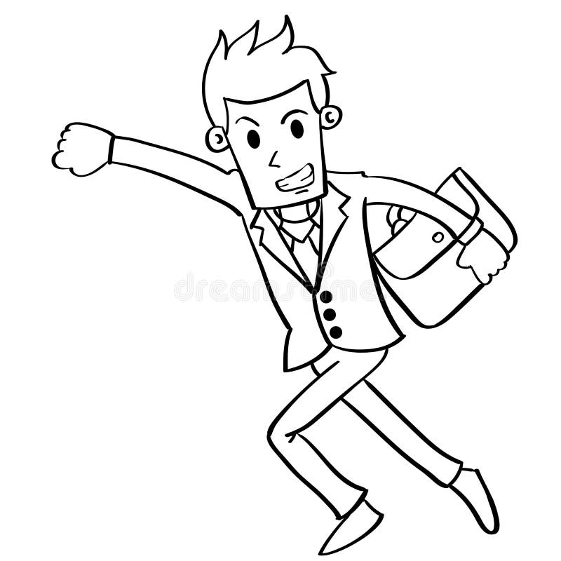 Character Businessman with Hand Draw Stock Vector - Illustration of ... Character Businessman with Hand Draw Stock Vector - Illustration of ...
