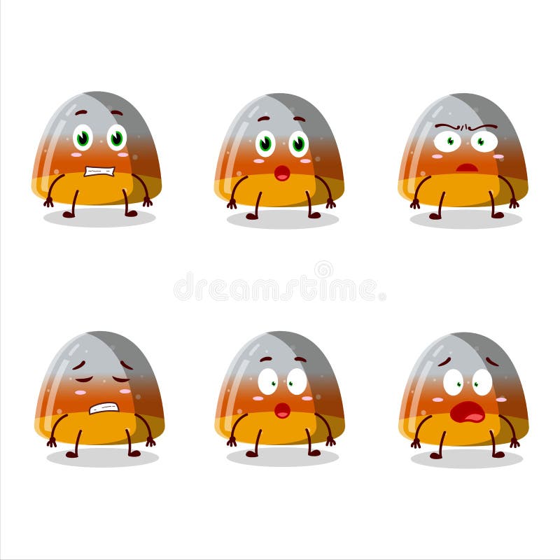 Scared Pop corn cartoon stock illustration. Illustration of shouting ...