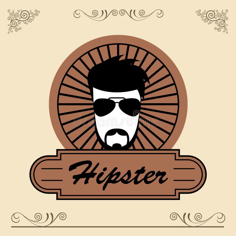 Character Cartoon Hipster Style Stock Vector - Illustration of young ...