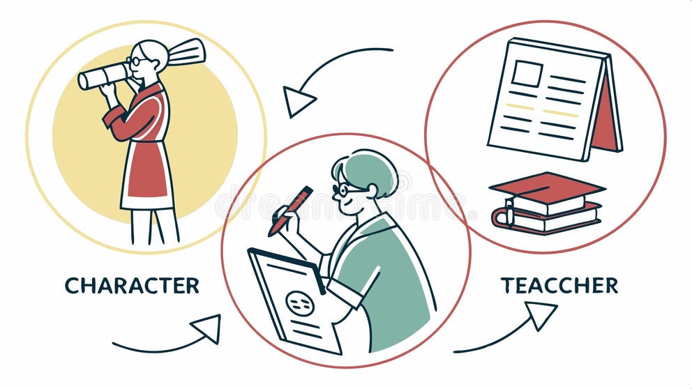 Character Development Cycle, Teacher Student, Learning Process ...