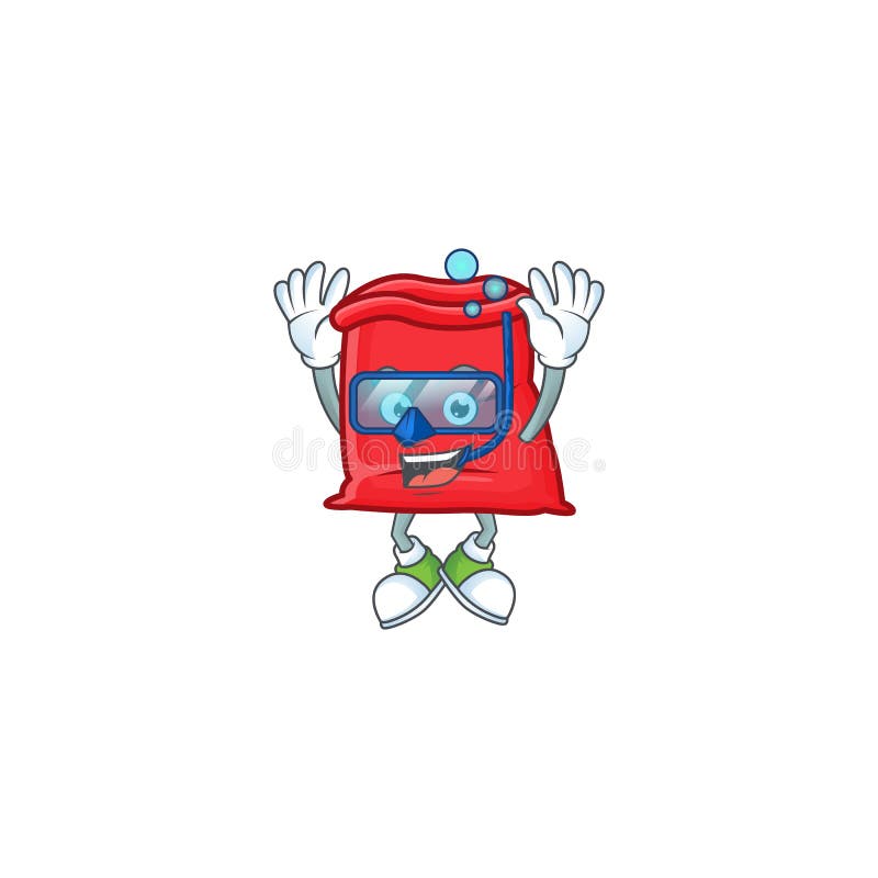 Diving Sack Character Stock Illustrations – 17 Diving Sack Character ...