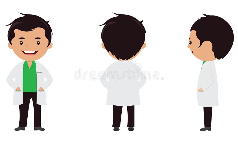 Character Doctor stock illustration. Illustration of icons - 93717384