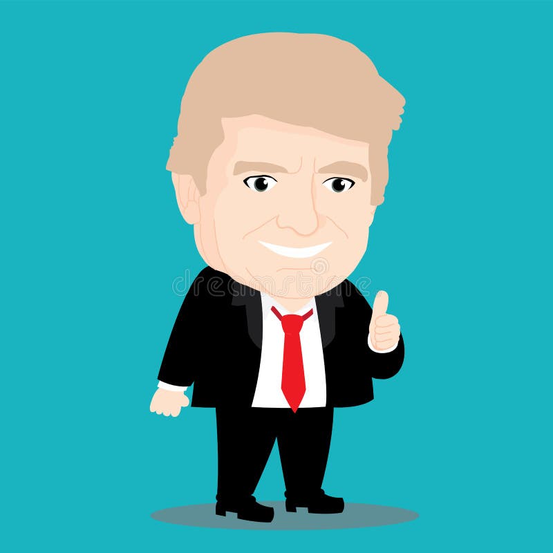 Cute Donald Trump Stock Illustrations – 84 Cute Donald Trump Stock ...