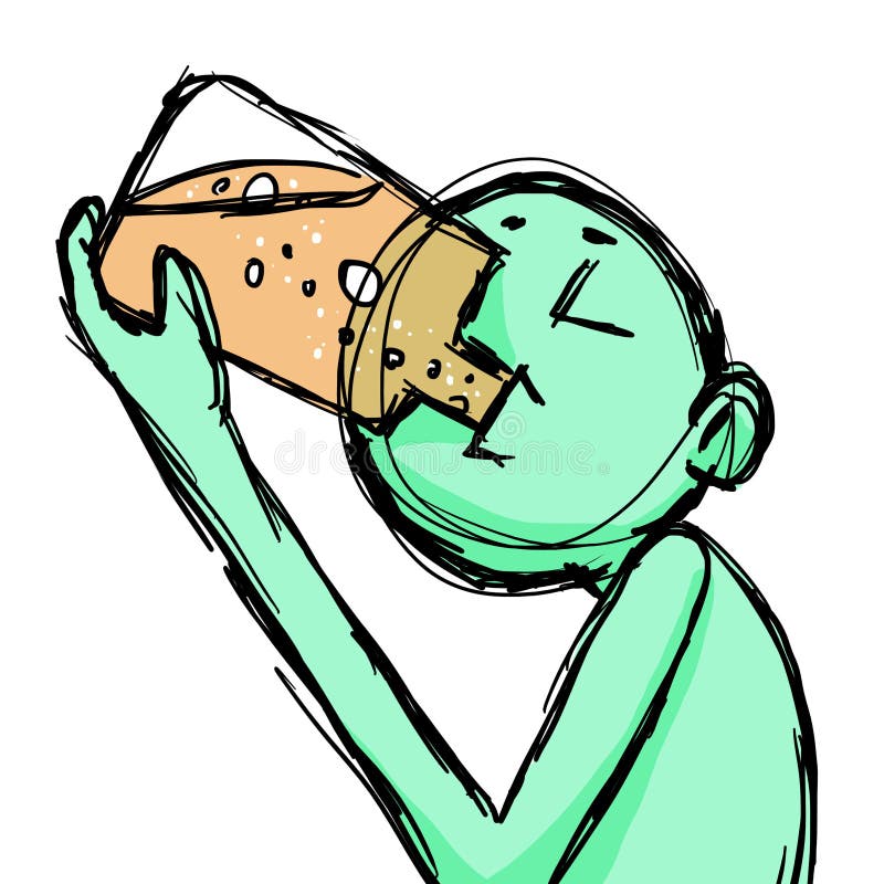 Alcoholism the Great Disease Stock Photo - Image of exhaust, passions ...