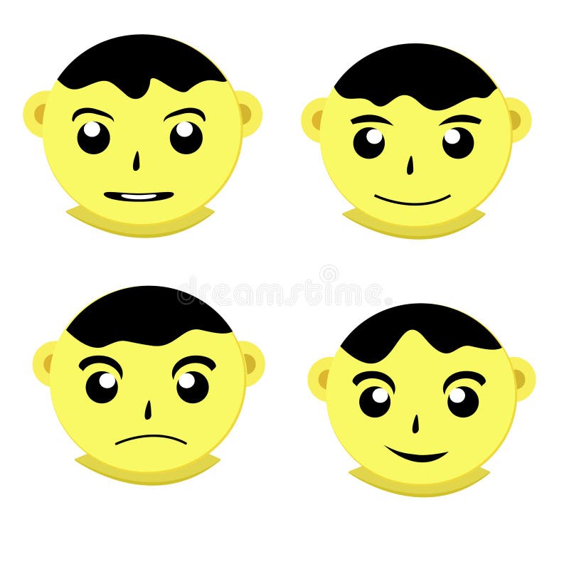 Character face stock illustration. Illustration of diagram - 202675788