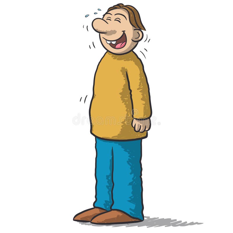 A Character with Funny Smile Stock Vector - Illustration of smile ...