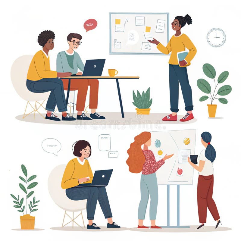 Character Illustration Set - Creative Designs for Digital & Print ...