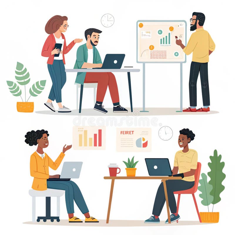 Character Illustration Set - Creative Designs for Digital & Print ...