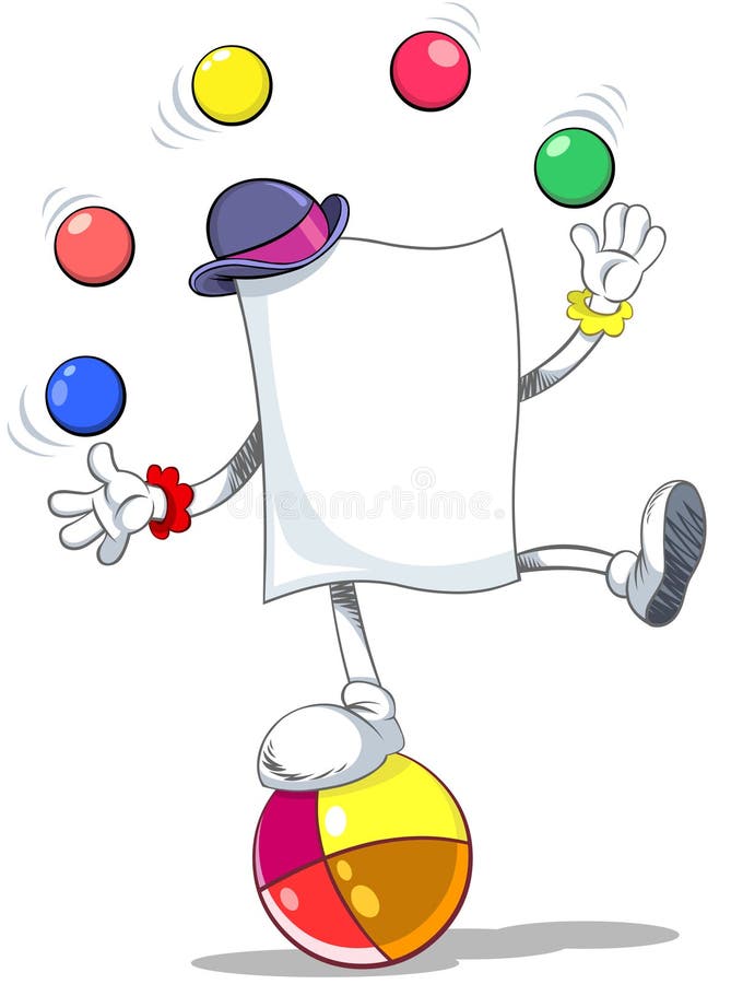 Juggling Balls Cartoon at Kristian Christenson blog