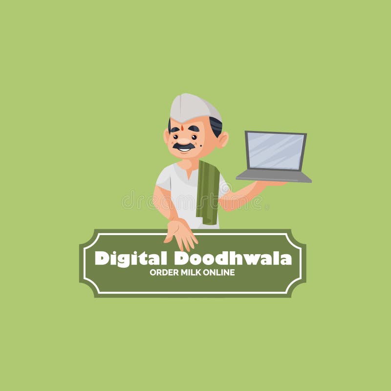 Doodhwala Order Stock Illustrations – 1 Doodhwala Order Stock ...
