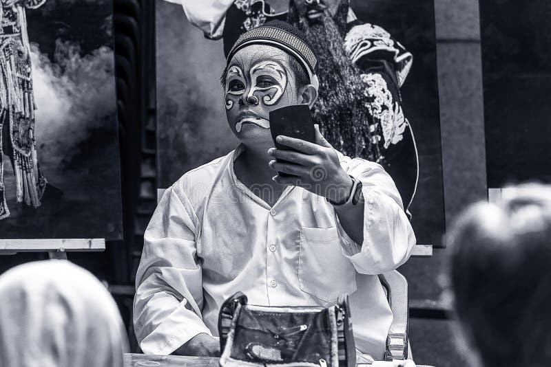 Character makeup editorial photography. Image of person - 251145807