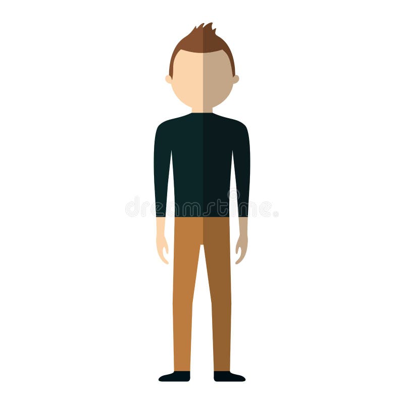 Character man male design stock illustration. Illustration of digitally ...