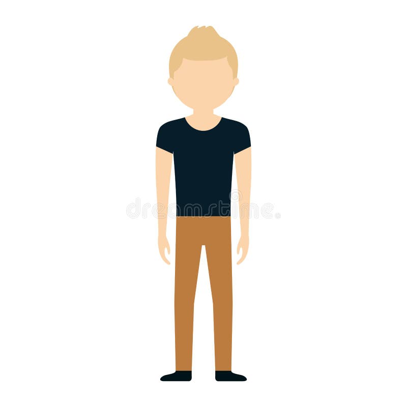 Character man male design stock illustration. Illustration of design ...