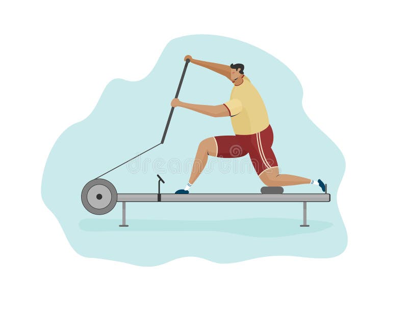 Rowing Machine Clipart