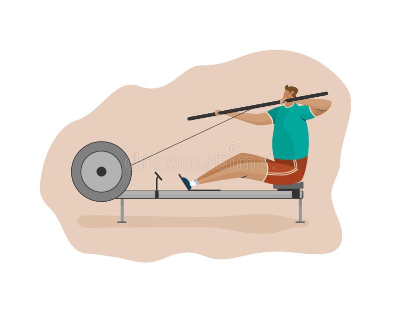Rowing Machine Clipart