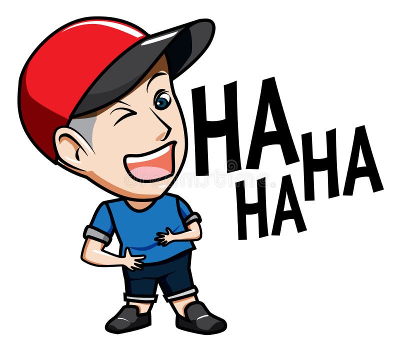 Hahaha Stock Illustrations – 112 Hahaha Stock Illustrations, Vectors ...