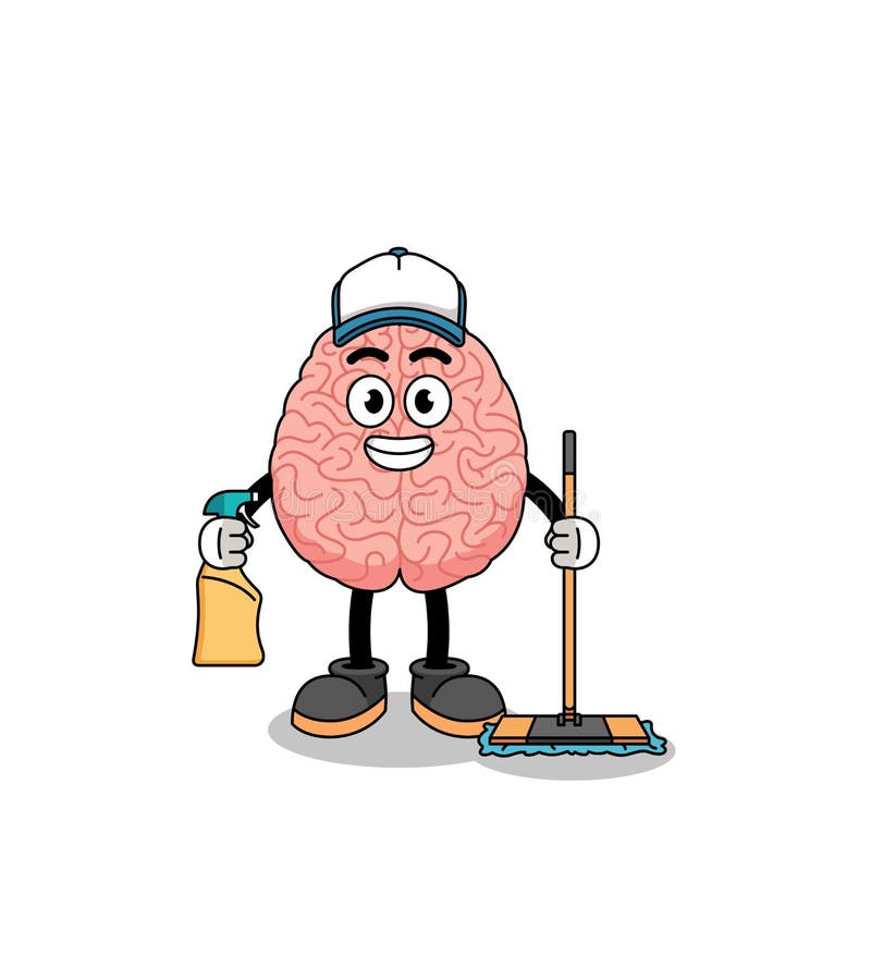 Cleaning Brain Stock Illustrations – 276 Cleaning Brain Stock ...