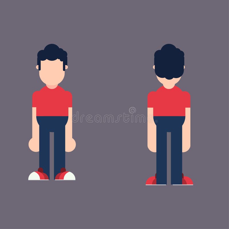 Character Perspective Front Stock Illustrations – 799 Character ...