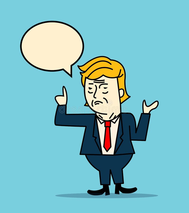Trump Pointing Stock Illustrations – 63 Trump Pointing Stock ...