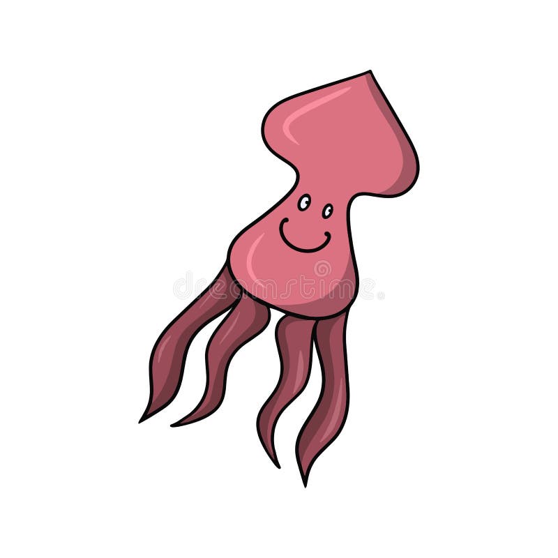 Calamari Character Stock Illustrations – 129 Calamari Character Stock ...