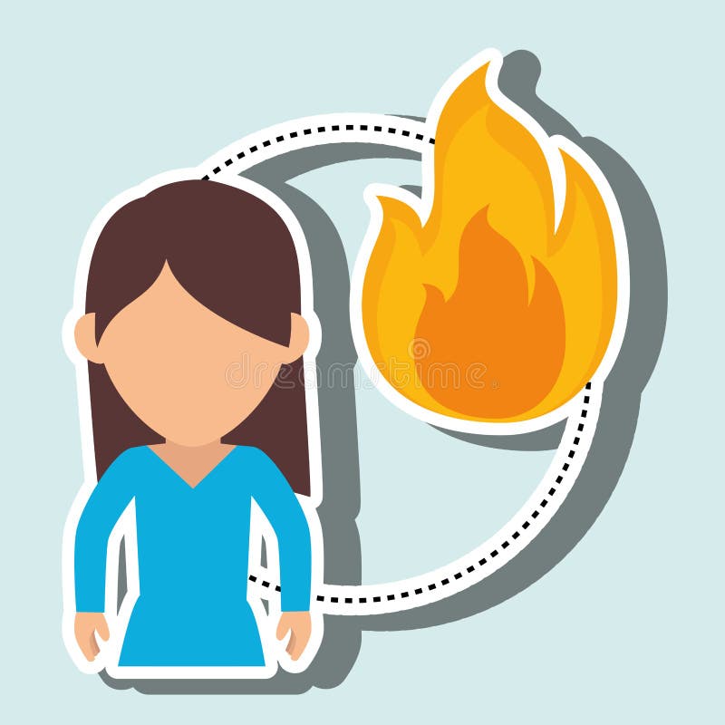 Character Secure Protection Stock Illustration - Illustration of ...