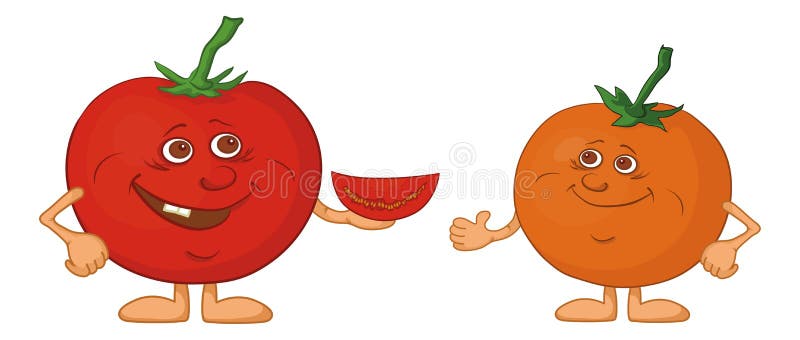 Character tomatoes friends stock vector. Illustration of culinary ...