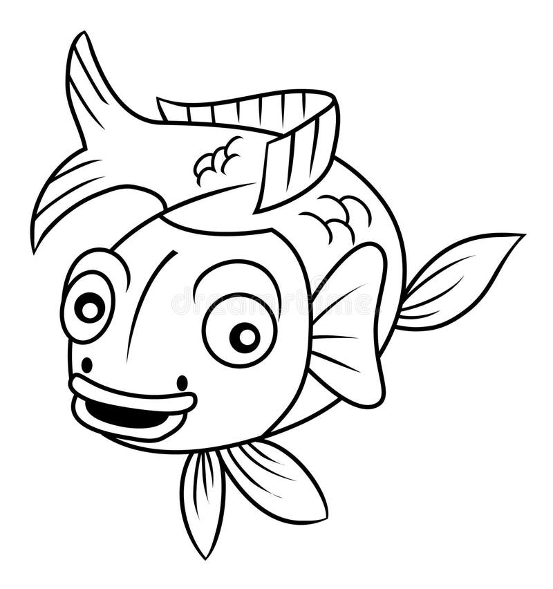 Character Vector with Style Line Art Black and White Stock Vector ...