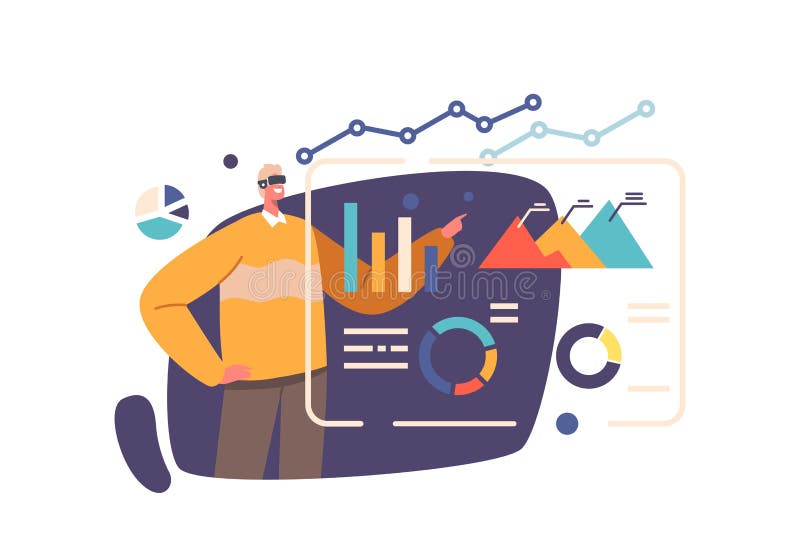 Character Work with Data in Cyberspace. Concept of Analytics, Finance ...