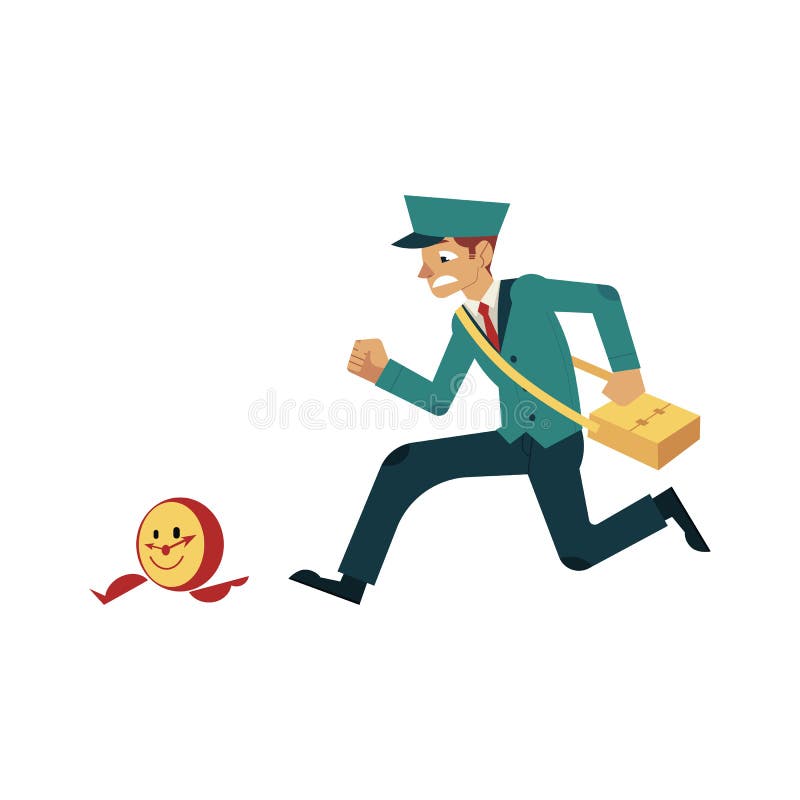 Time Catching Up Stock Illustrations – 70 Time Catching Up Stock ...