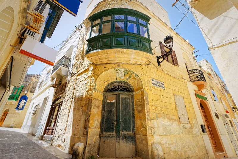 The Old Edifices in Independence Square, Victoria, Gozo, Malta ...