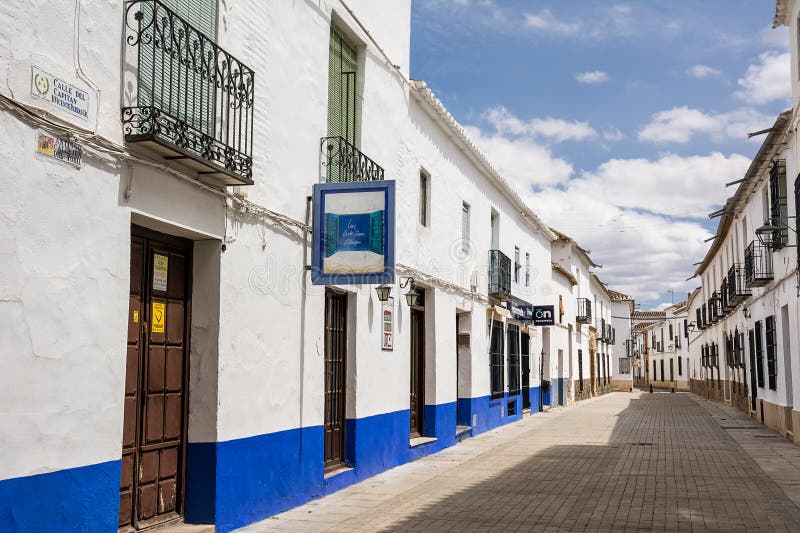 Characteristic Alleys in the Historic Center of Almagro Editorial Stock ...