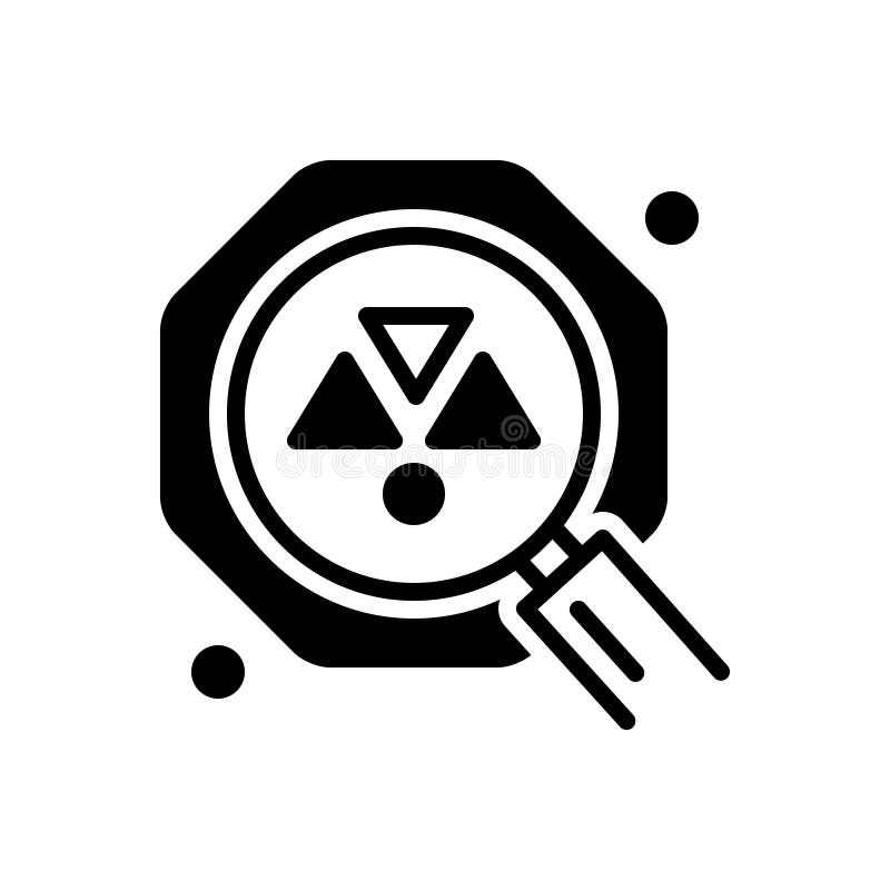 Black Solid Icon for Characterization, Cartilaginous and ...