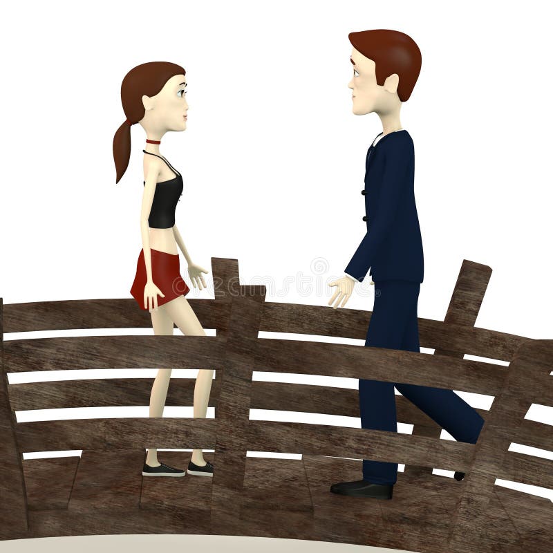 Cartoon Boy Walk Bridge Stock Illustrations – 57 Cartoon Boy Walk ...