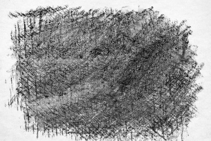 Charcoal Hand Drawing Texture. Stock Photo - Image of abstract, sketch ...