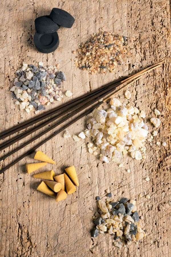 Incense in different forms stock photo. Image of ground - 30019148