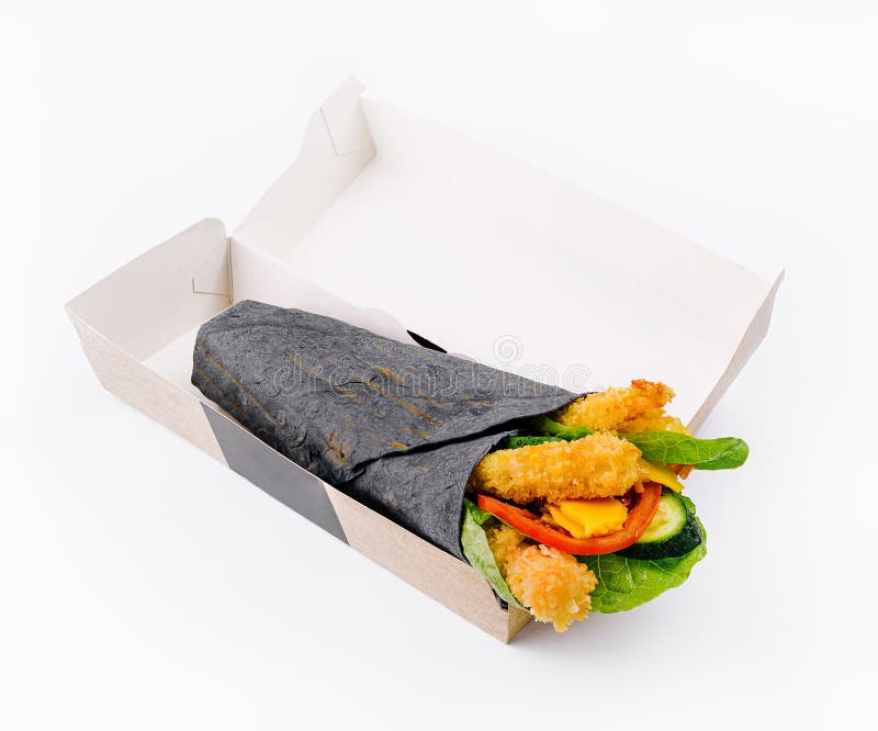 Crispy Chicken Wrap Box Stock Photos - Free & Royalty-Free Stock Photos ...