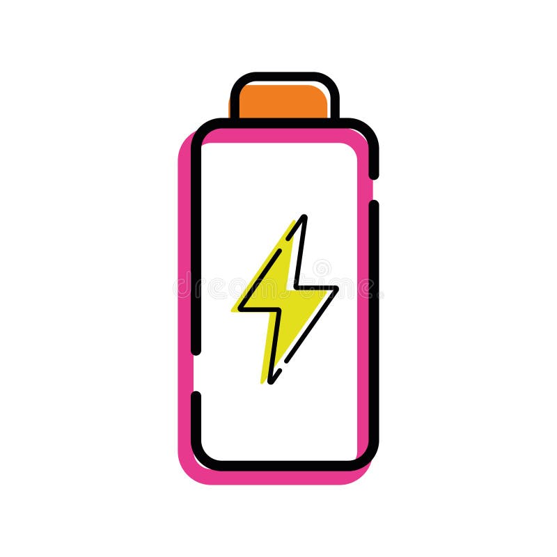 Charge icon sketch Vector stock vector. Illustration of graphic - 329963223