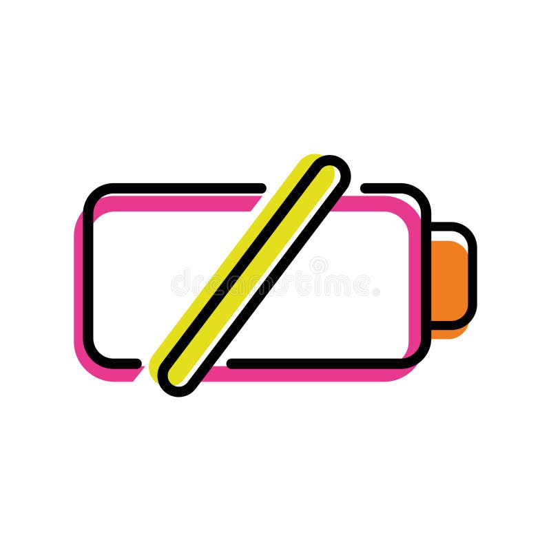 Charge icon sketch Vector stock vector. Illustration of symbol - 329963243