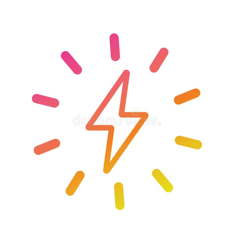 Charge icon sketch Vector stock vector. Illustration of sign - 329963305