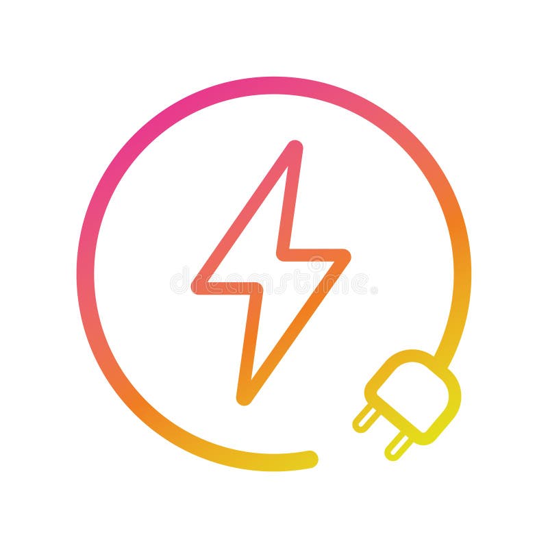 Charge icon sketch Vector stock vector. Illustration of charge - 329963382