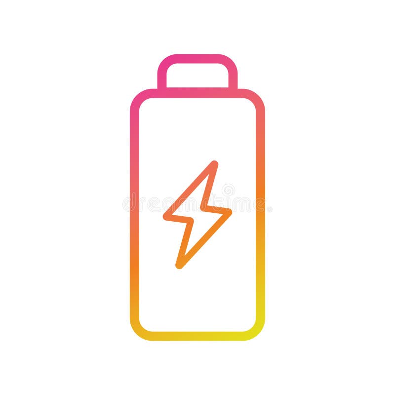Charge icon sketch Vector stock vector. Illustration of symbol - 329963409