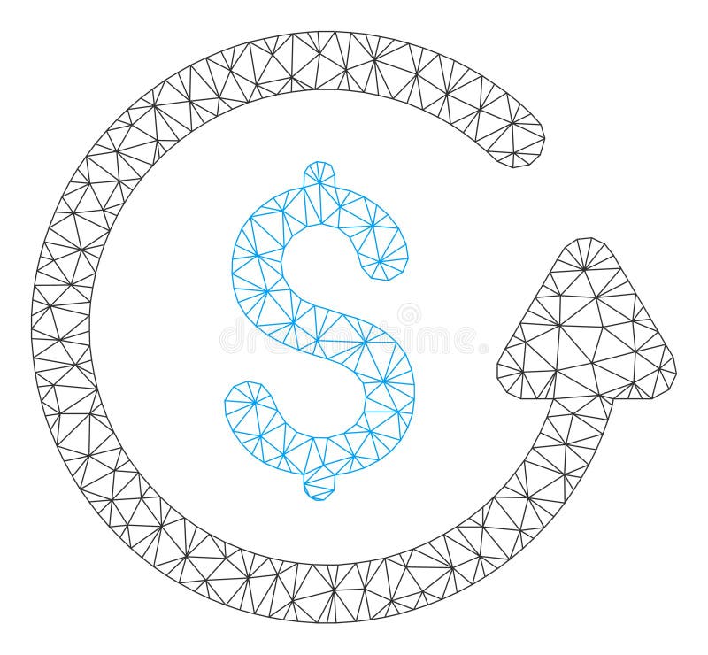 Chargeback Polygonal Frame Vector Mesh Illustration Stock Vector ... Chargeback Polygonal Frame Vector Mesh Illustration Stock Vector ...