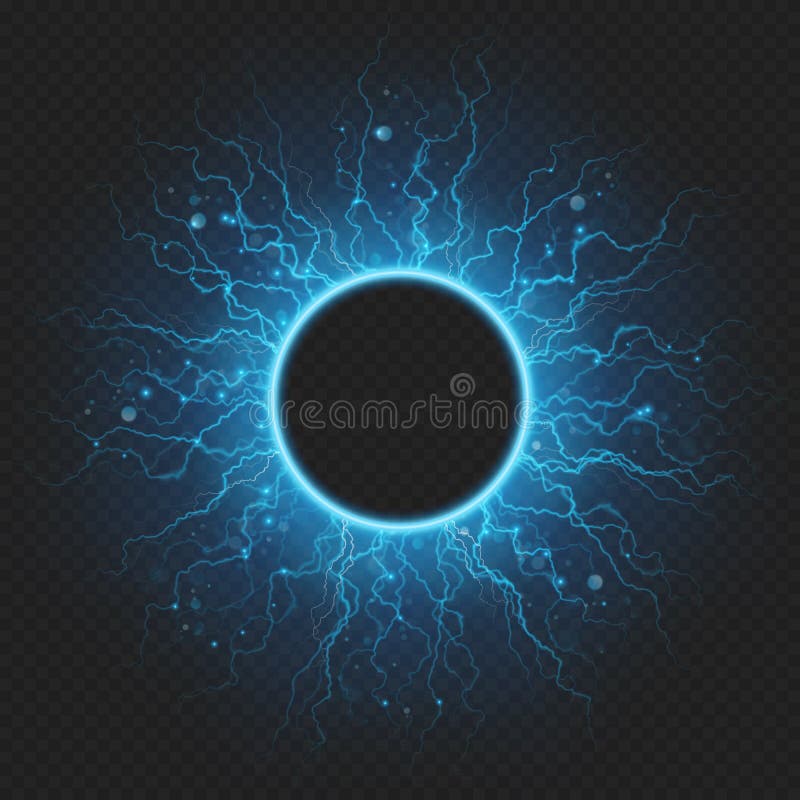 Charged with Energy Elementary Particle Electric Frame Lightning ...
