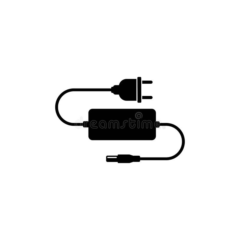 Charger Icon Logo Vector Design Stock Vector - Illustration of ...