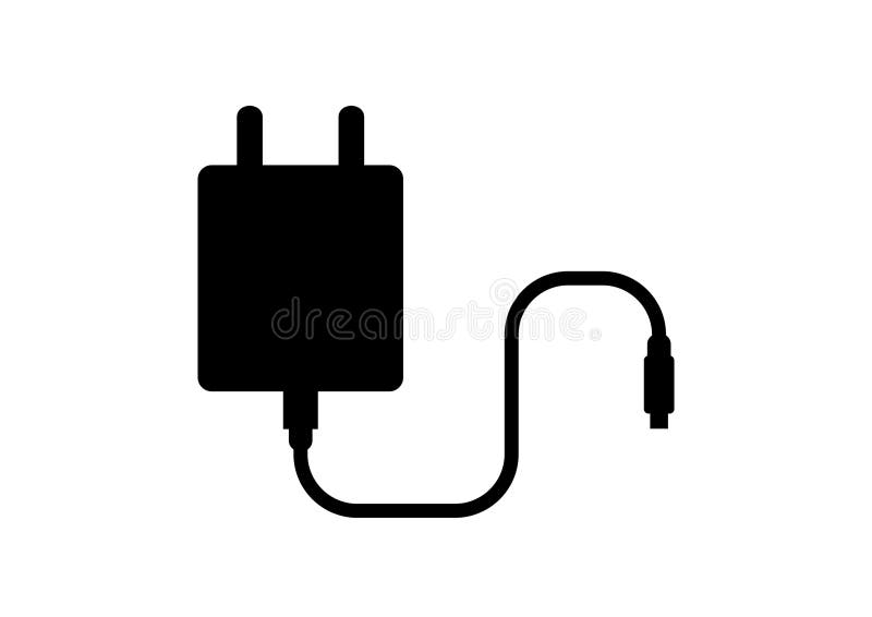 Charger Icon stock vector. Illustration of essential - 365705960
