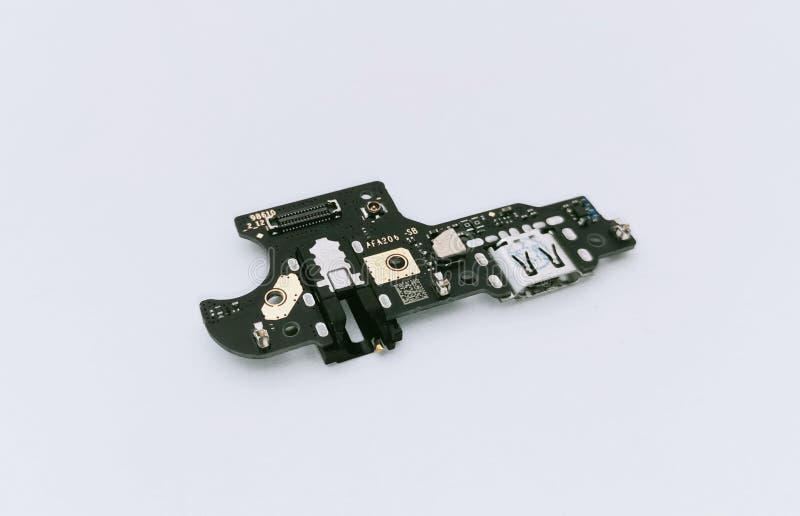 Charger Pcb Connector Board Stock Photo - Image of flexibel, charger ...