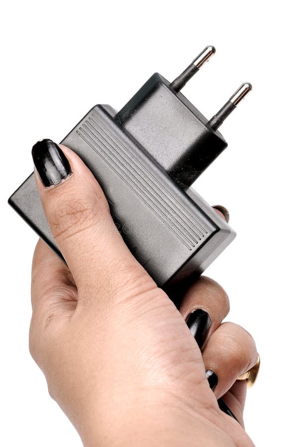 Charger plug stock image. Image of closeup, current, electrify - 9675783