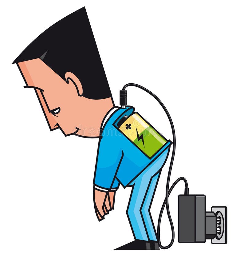 Battery Charging Cartoon Stock Illustrations – 2,572 Battery Charging ...