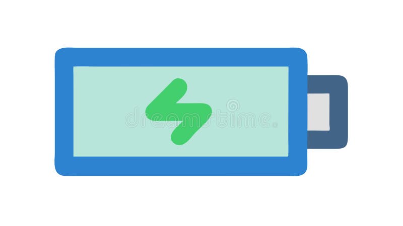 Charging Battery with Lightning Bolt Icon, Vector Design Generative AI ...